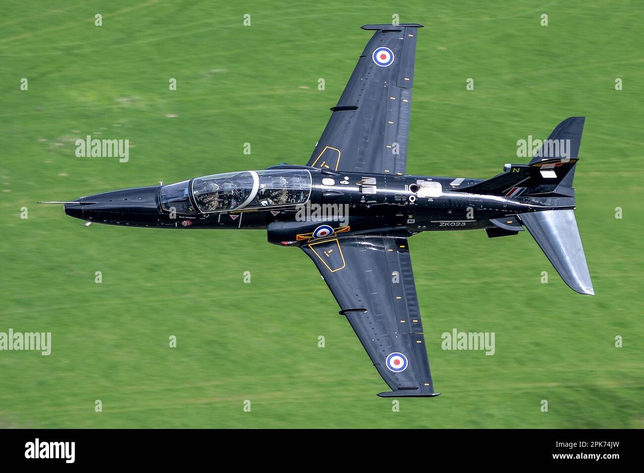 Mach Loop RAF Hawk Stock Photo - Alamy