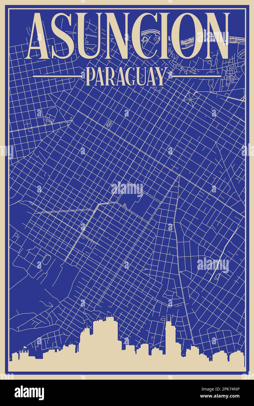 Asuncion architecture Stock Vector Images - Alamy