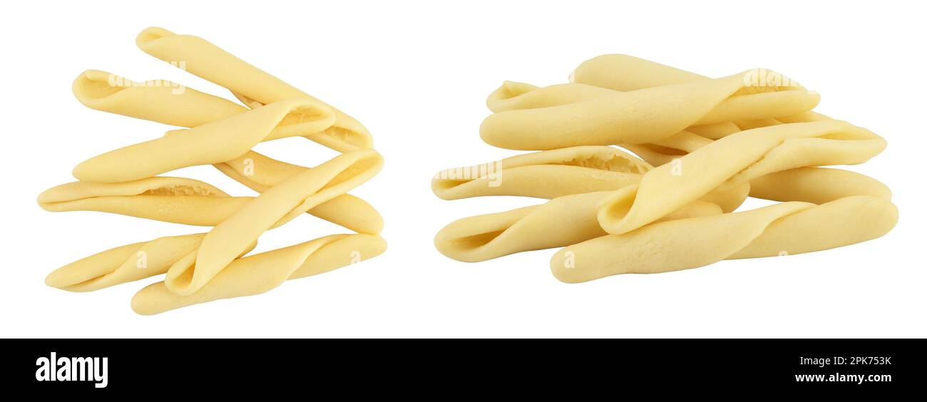 Typical Calabrian pasta called Maccheroncini also known as Maccheroni ...