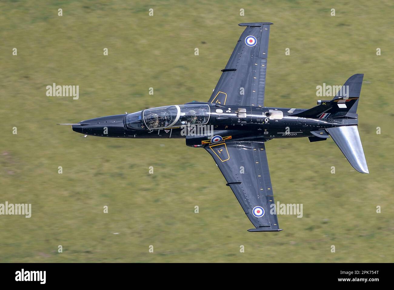 Mach Loop RAF Hawk Stock Photo - Alamy