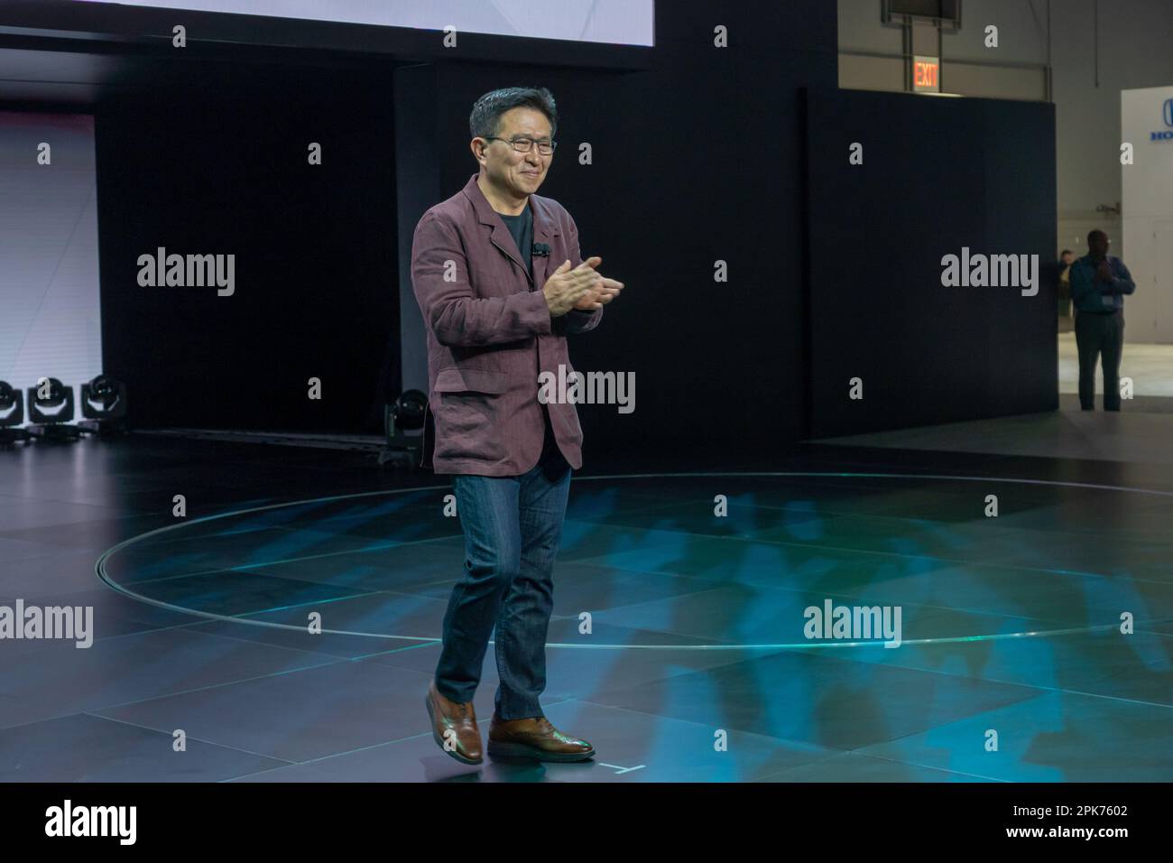 NEW YORK, NEW YORK - APRIL 05: President and CEO of Kia North America and Kia America Sean Yoon ...