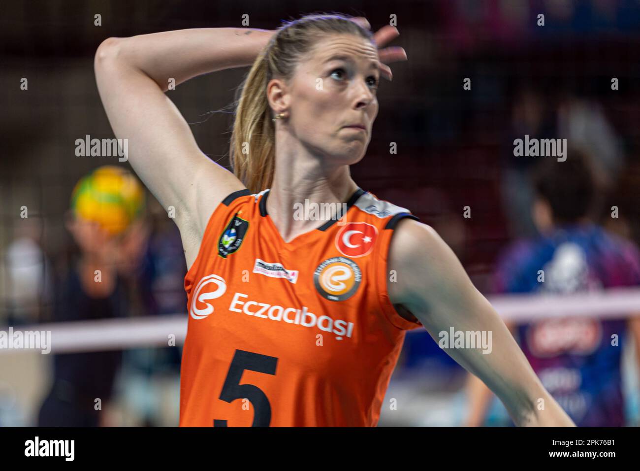 Laura Heyrman (Eczac?ba?? Dynavit Istanbul Stock Photo - Alamy