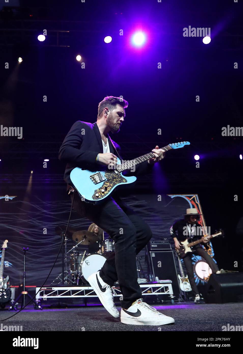 St Paul and The Broken Bones perform during Bluesfest at Byron Events ...