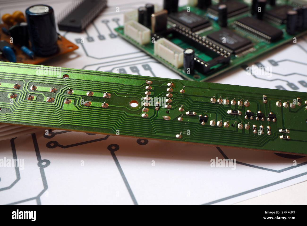 Schematic chip hi-res stock photography and images - Alamy