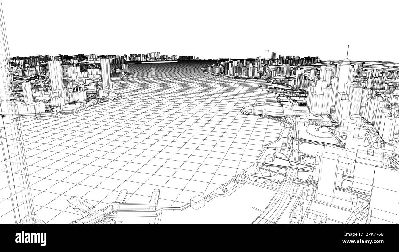 Aerial, street view, close up Stock Vector Images - Alamy