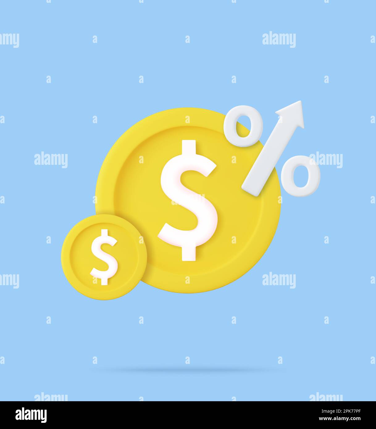 Increasing interest rate Stock Vector Images - Alamy