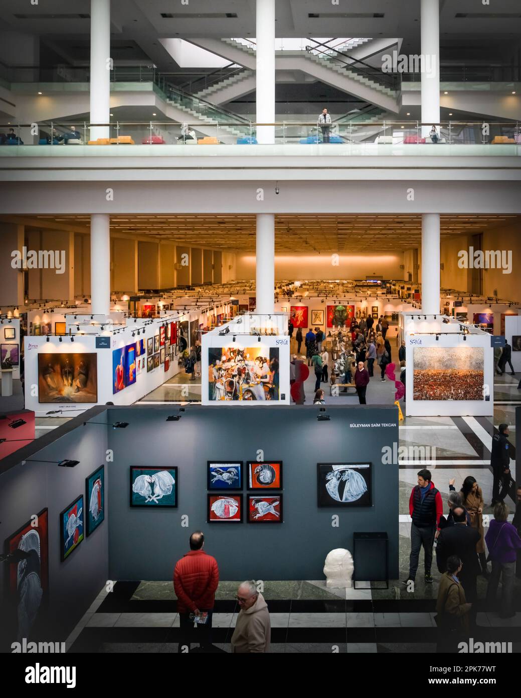 Exhibit exhibits collection art artwork gallery galleries painting ...