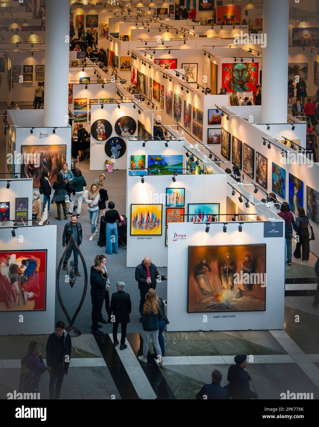 Exhibit exhibits collection art artwork gallery galleries painting ...