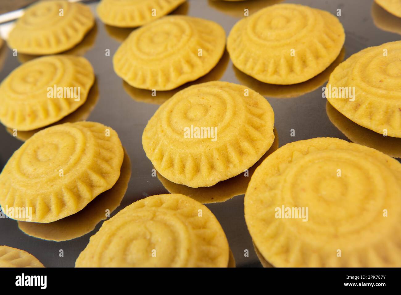 Traditional eid maamoul or mamoul cookies with dates, nuts, and jam ...