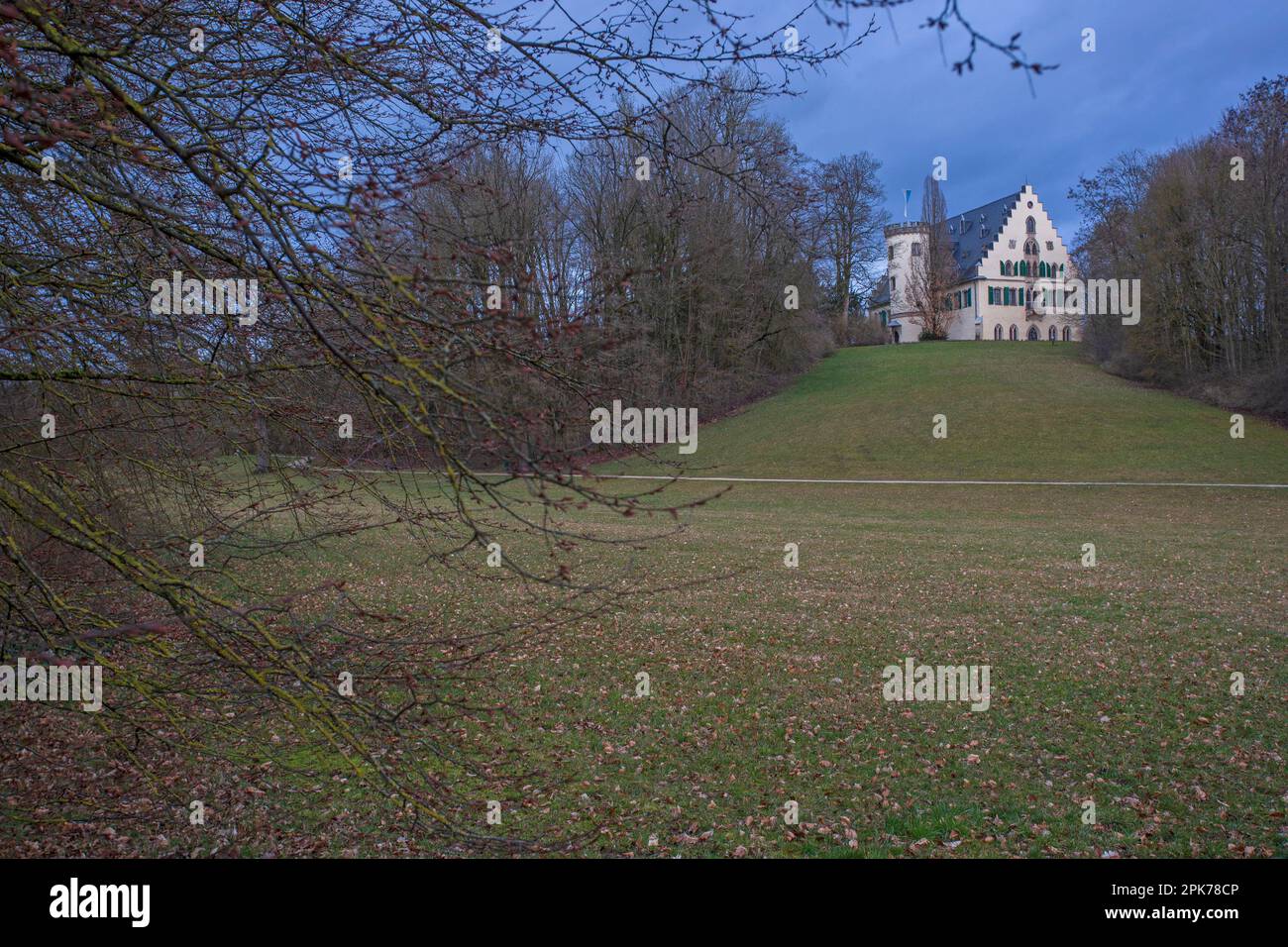 Rosenau Palace, birthplace of Prince Albert, consort of Queen Victoria ...