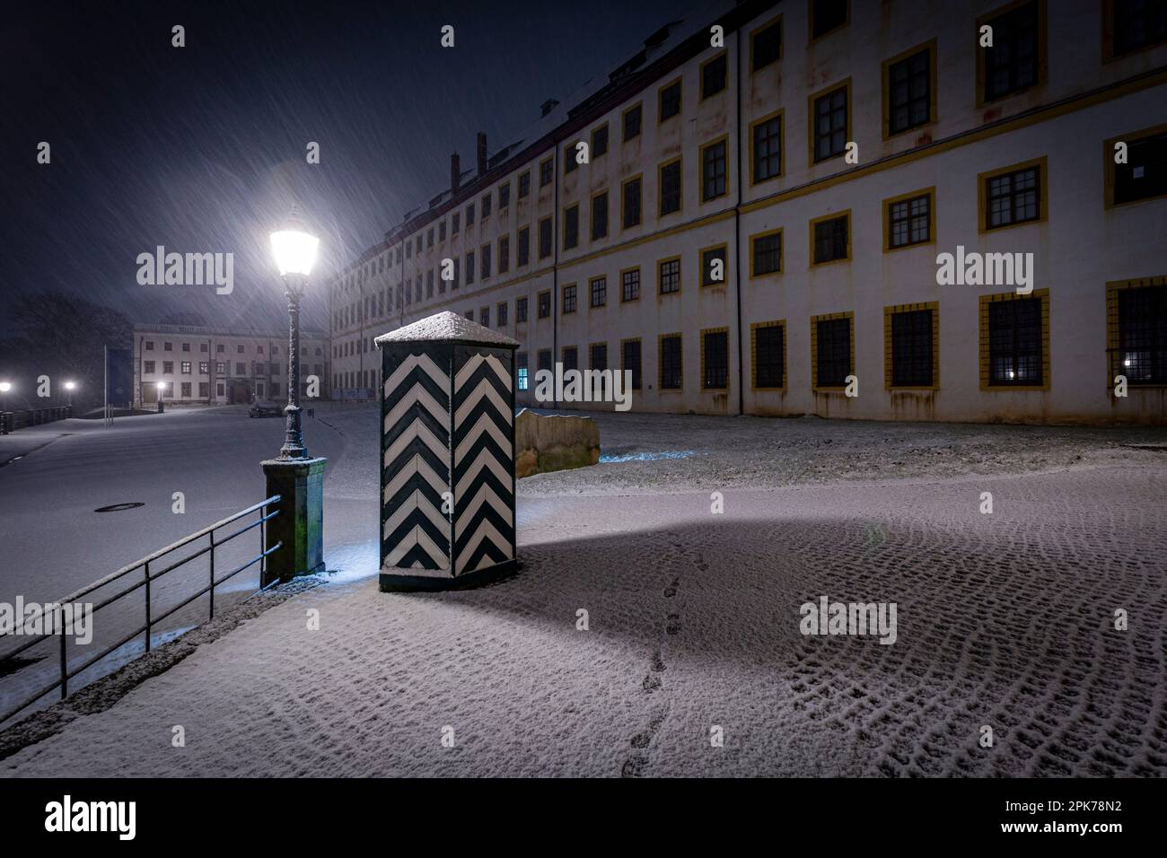 Courtyard Schloss Friedenstein castle, Gotha, Thuringia, Germany ...