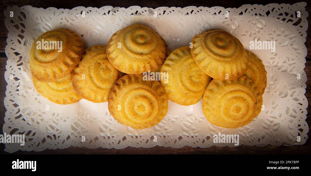 Traditional eid maamoul or mamoul cookies with dates, nuts, and jam ...