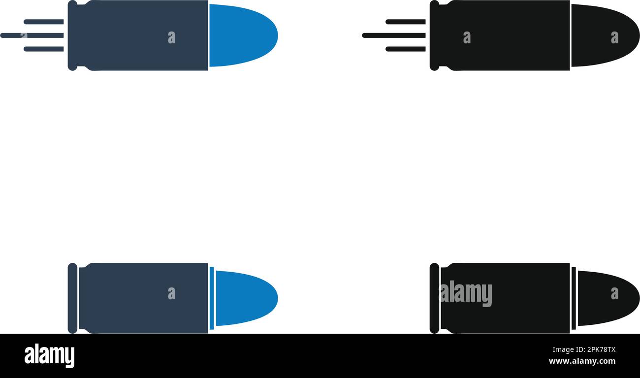 Bullet Icon Set. Flat style vector EPS Stock Vector Image & Art - Alamy