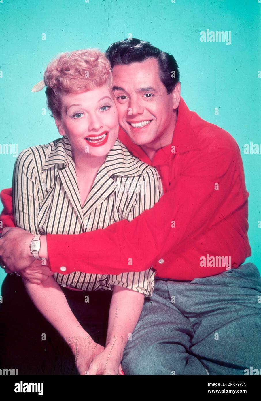 LUCILLE BALL and DESI ARNAZ in LONG, LONG TRAILER, THE (1954), directed ...