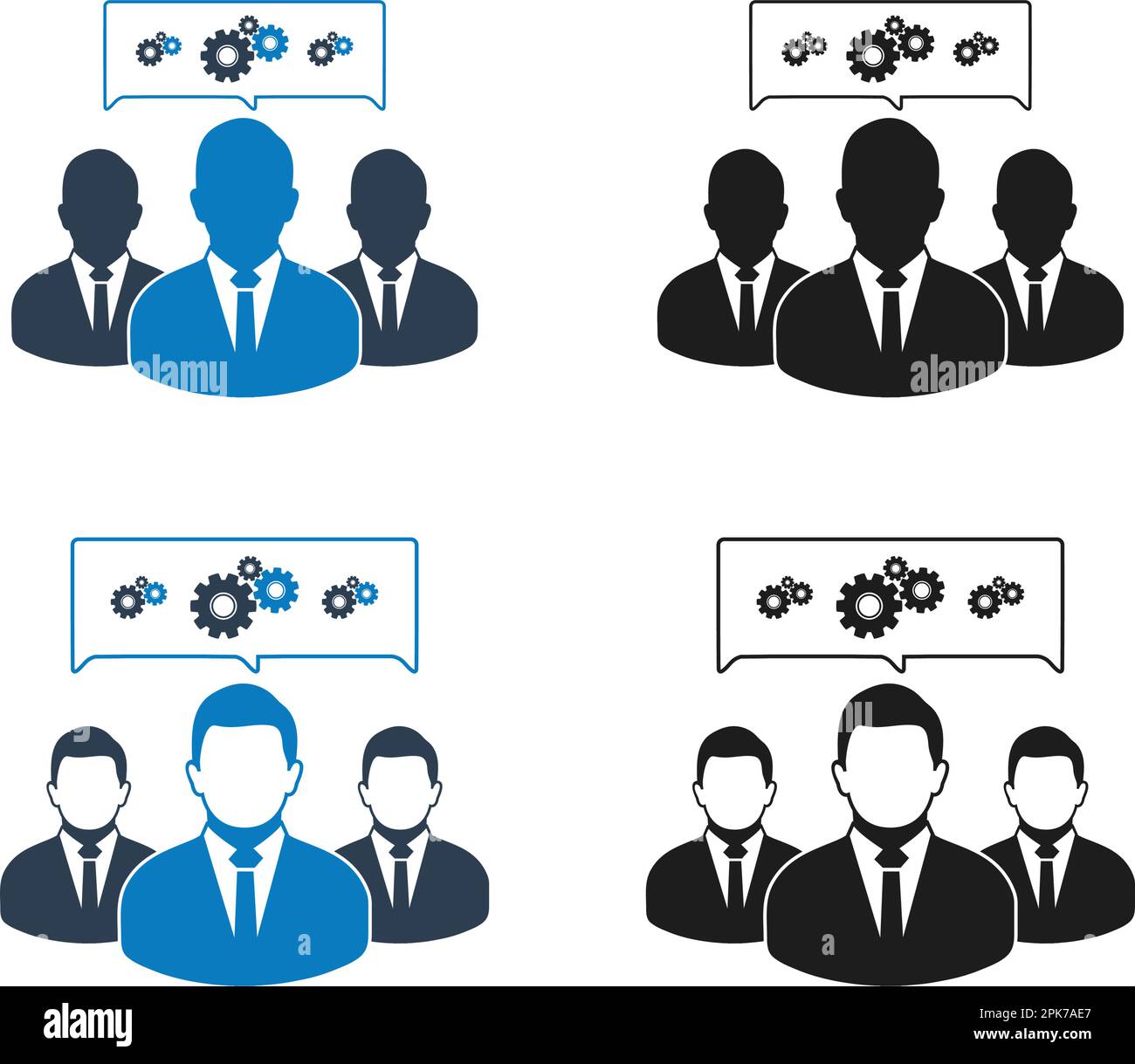 Creative Service Icon set. Flat style vector EPS Stock Vector Image ...