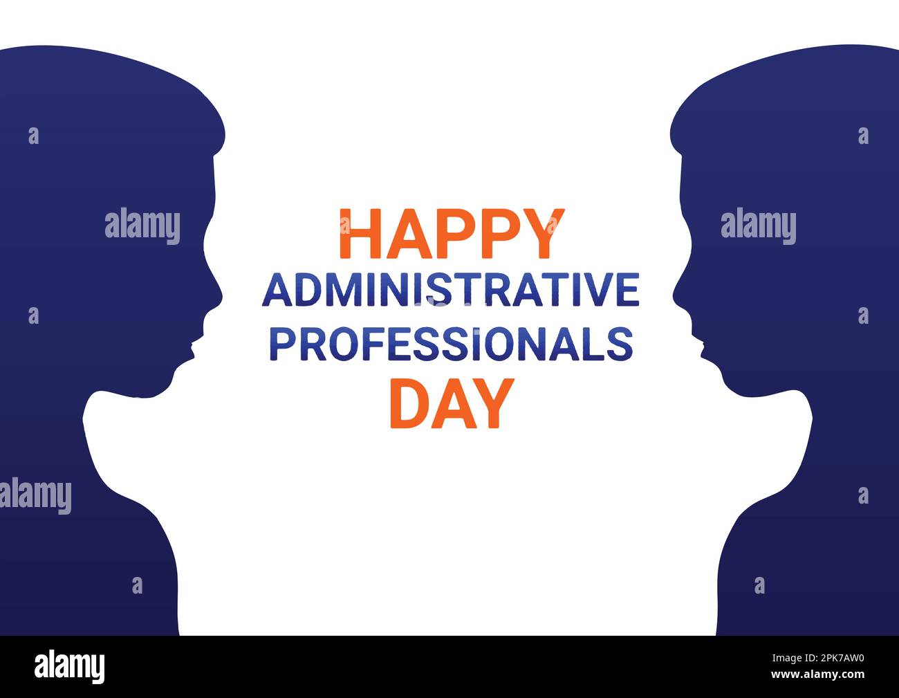 Happy Administrative Professionals Day . Holiday concept. Template for ...