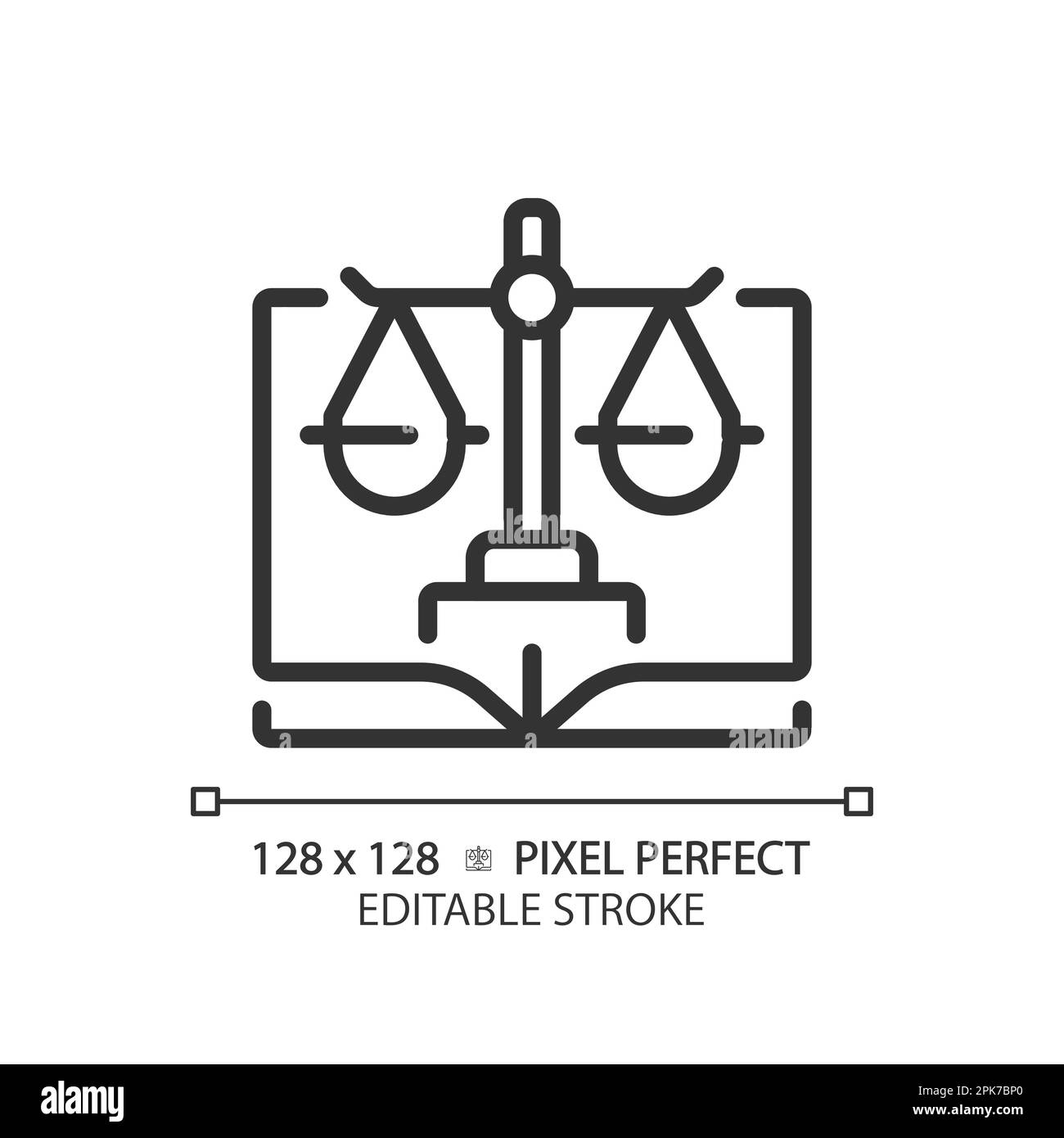Constitutional law pixel perfect linear icon Stock Vector Image & Art ... Constitutional law pixel perfect linear icon Stock Vector Image & Art ...