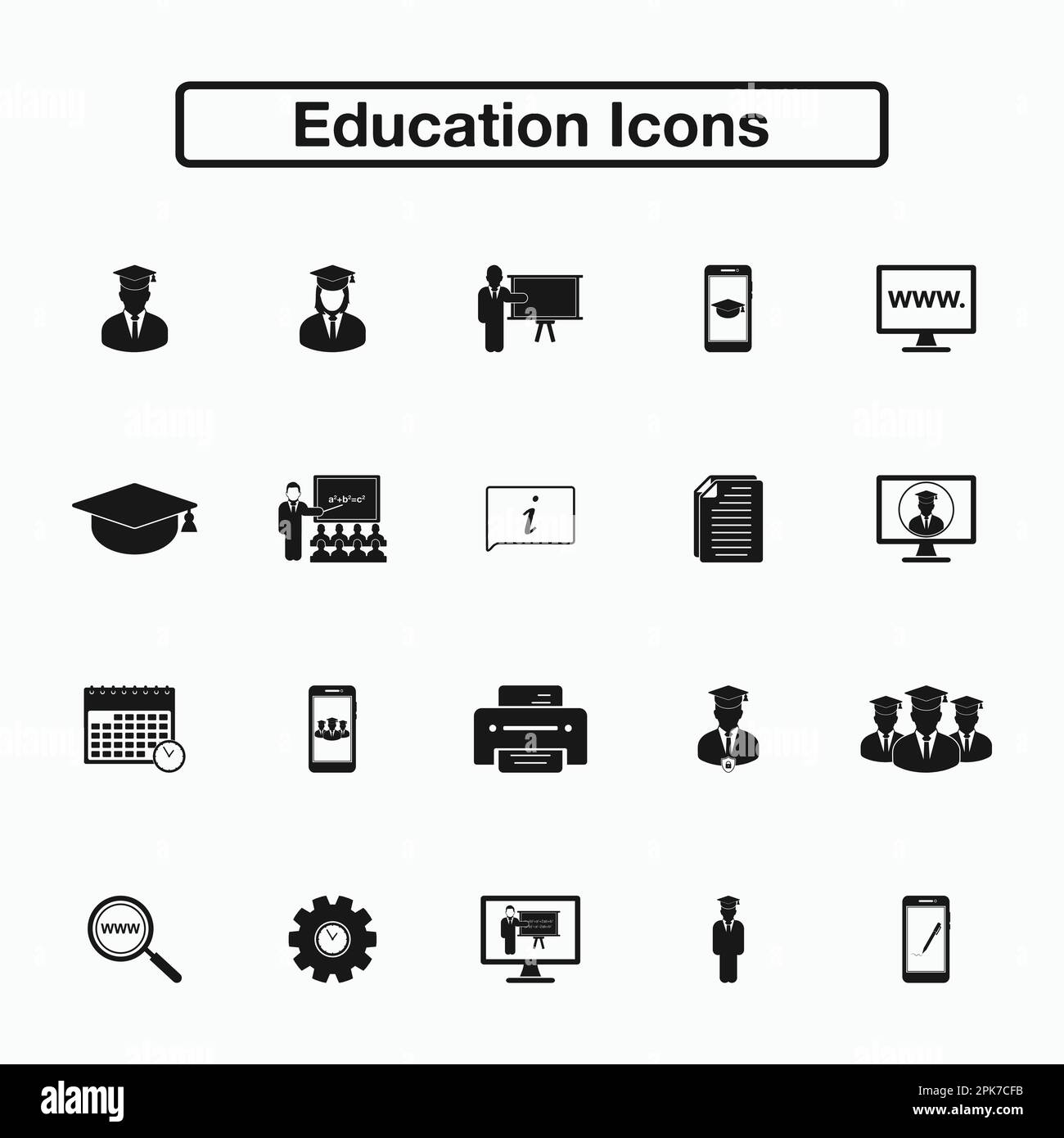 Graduate student presentation Stock Vector Images - Alamy