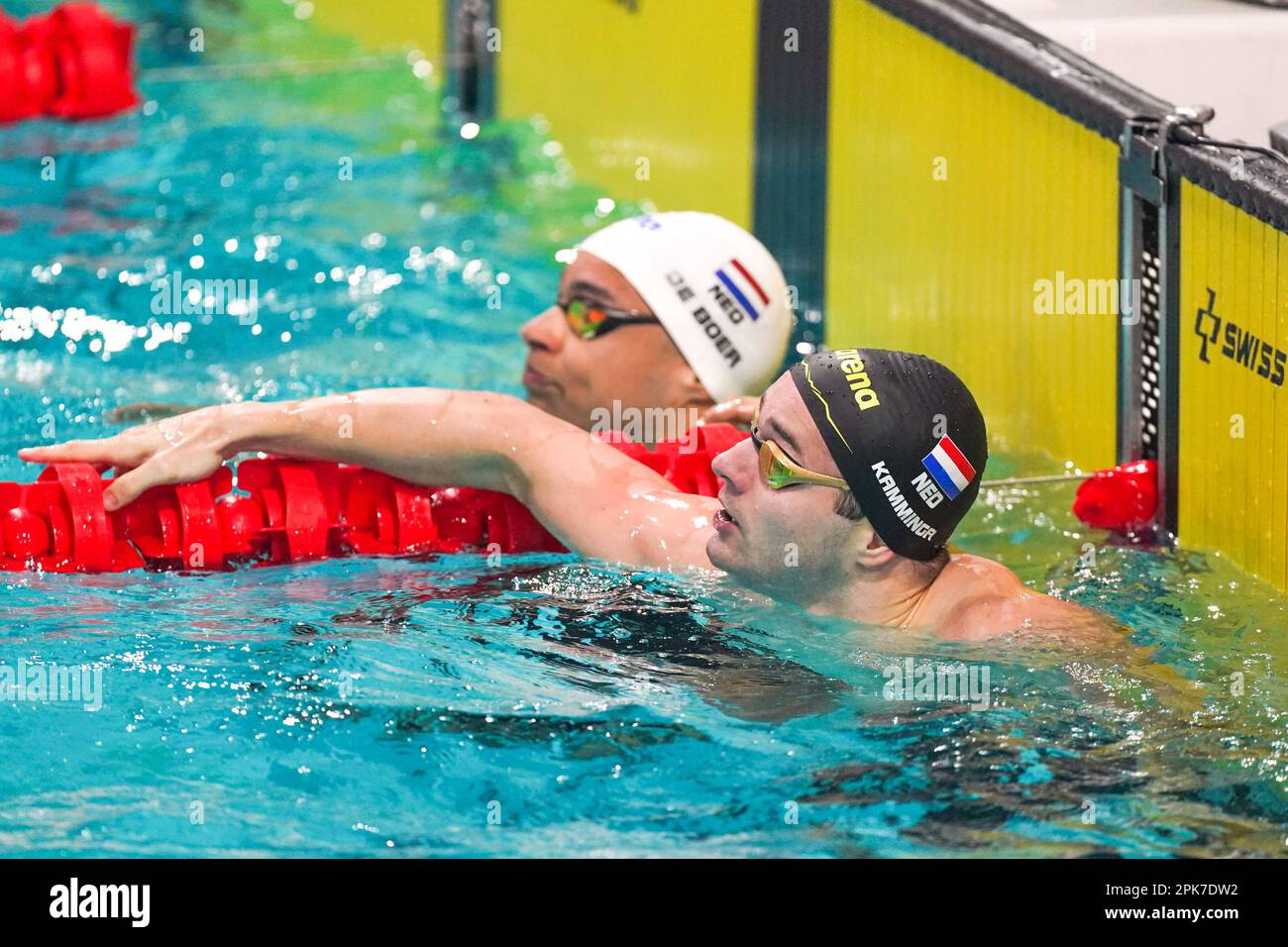 EINDHOVEN, NETHERLANDS - APRIL 6: Arno Kamminga of the Netherlands is ...