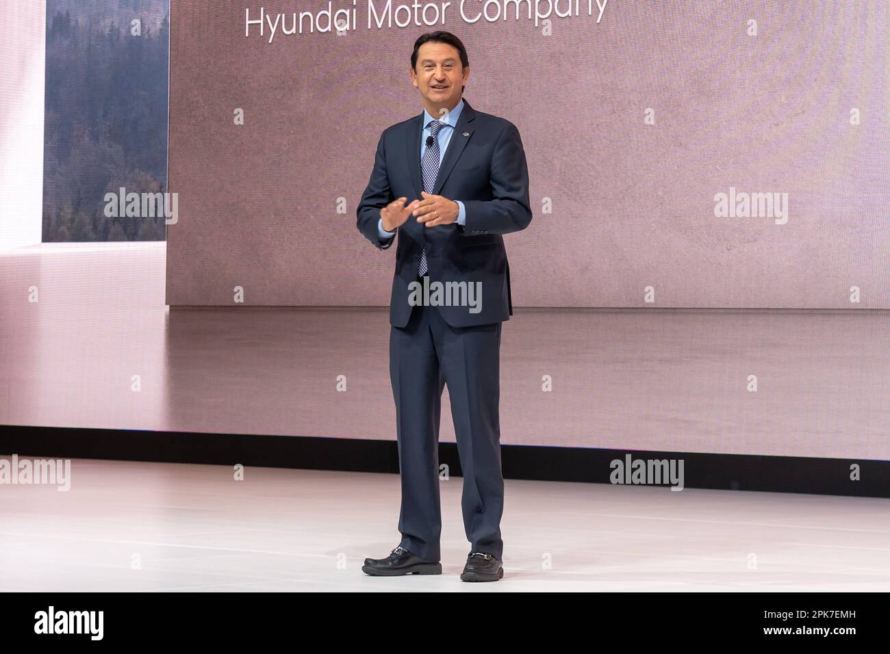 President and ceo of hyundai and genesis motor north america hi-res ...