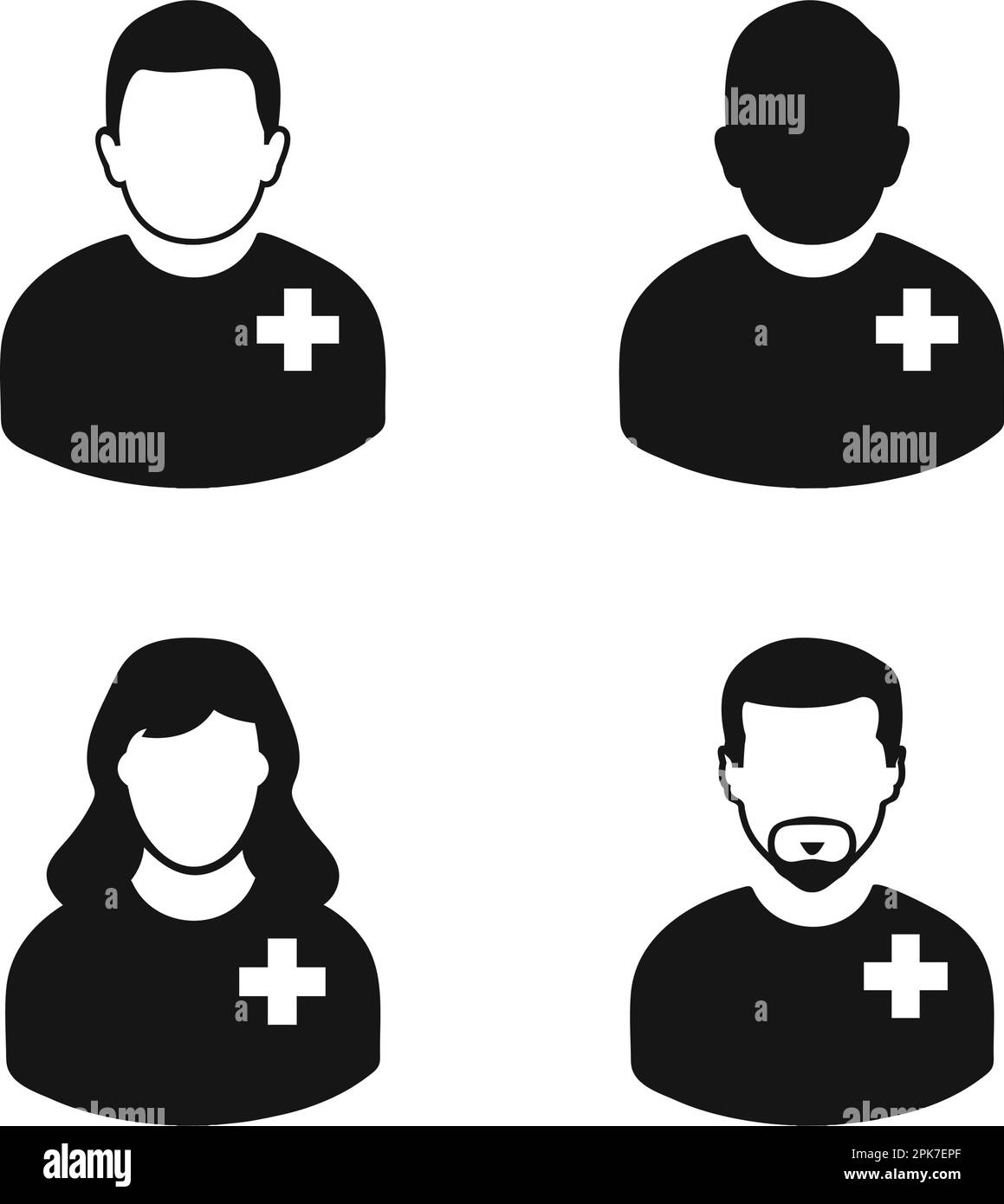 Hospital stuff Stock Vector Images - Alamy