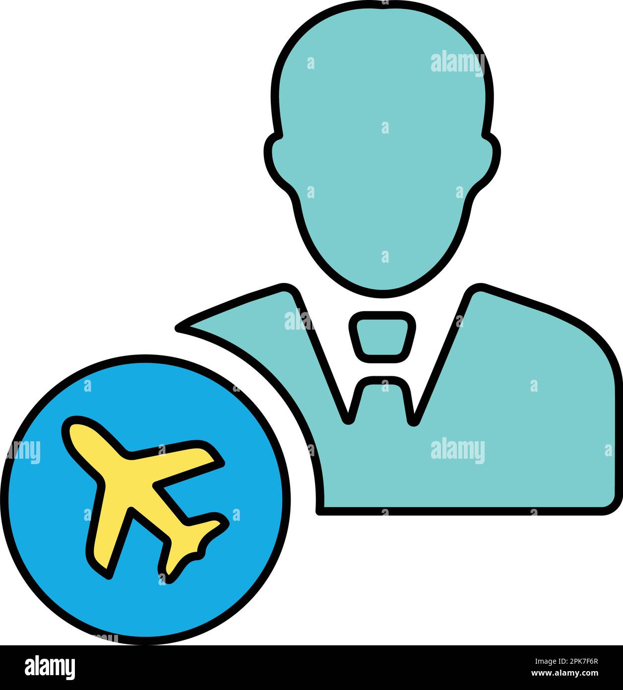 Travel agent icon.. Beautiful design and fully editable vector for ...