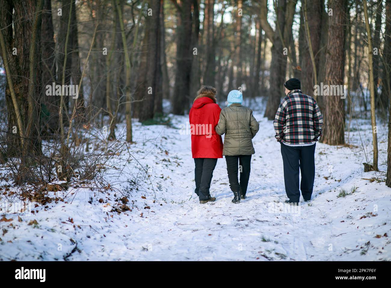 Walking with seniors is a very important part of keeping them in good ...