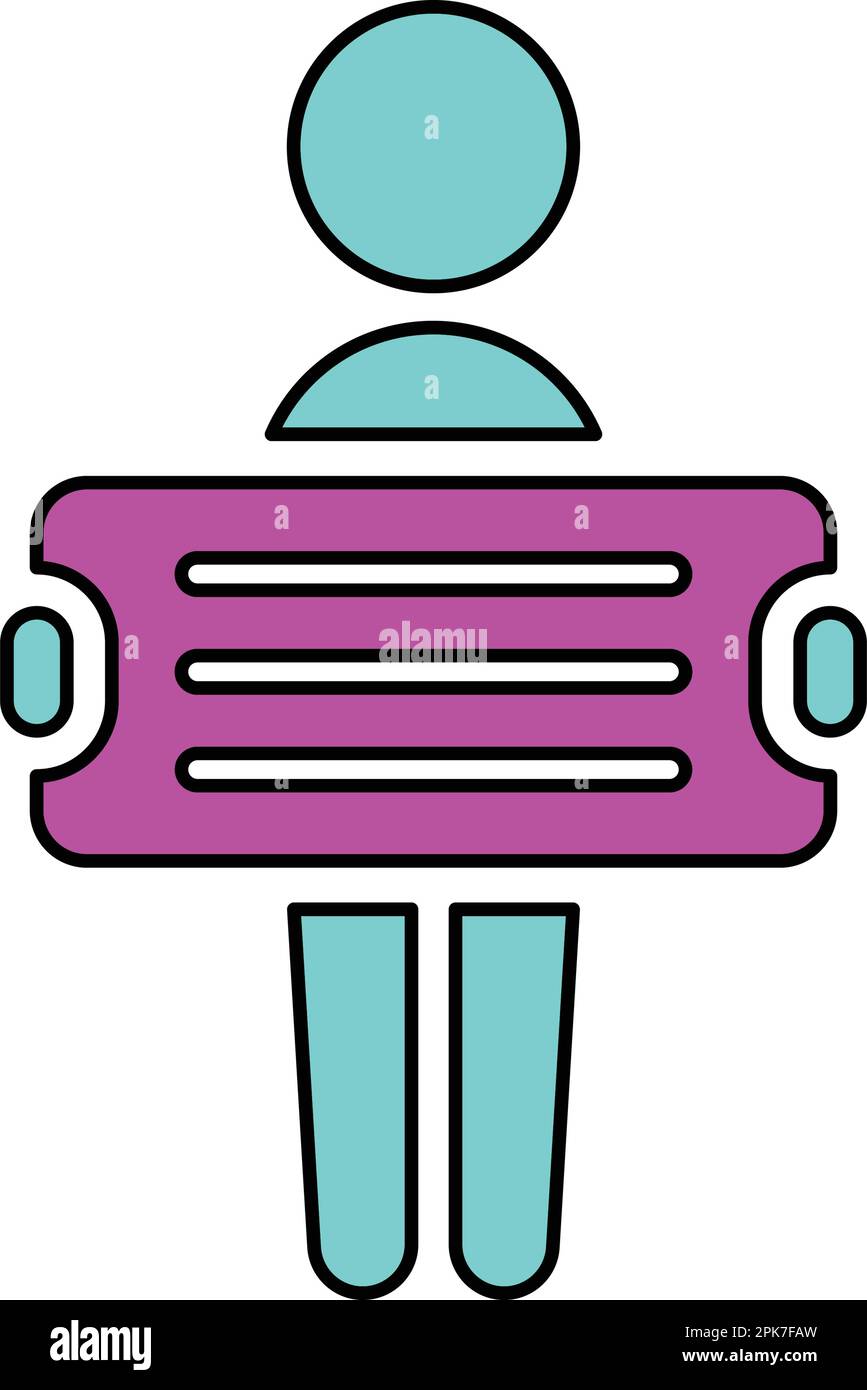 Demonstration, display, manifestation icon - Perfect use for print ...