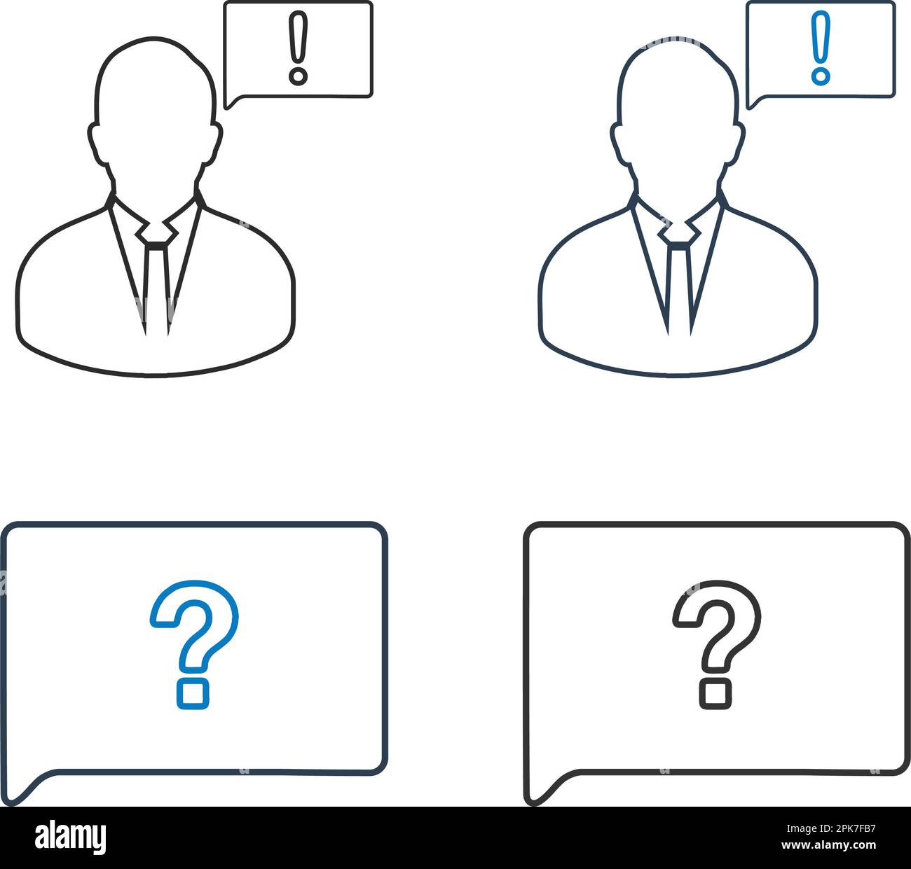 Making the right decision Stock Vector Images - Alamy