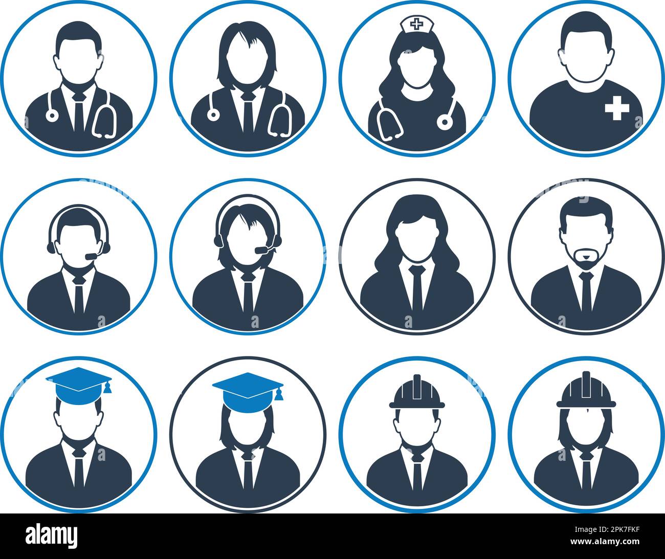 Female graduate engineer Stock Vector Images - Alamy