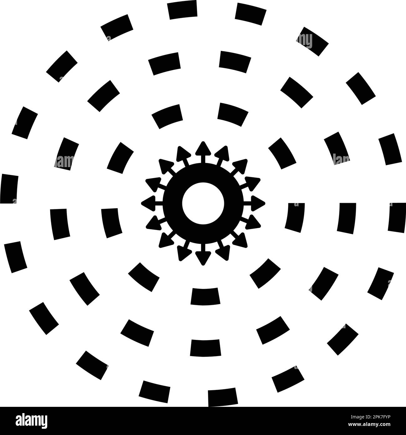 Diffusion vector vectors Black and White Stock Photos & Images - Alamy