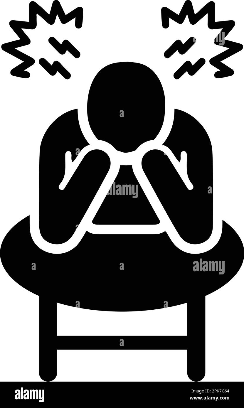 Hopeless, despair icon using in commercial purposes, print media, web ...