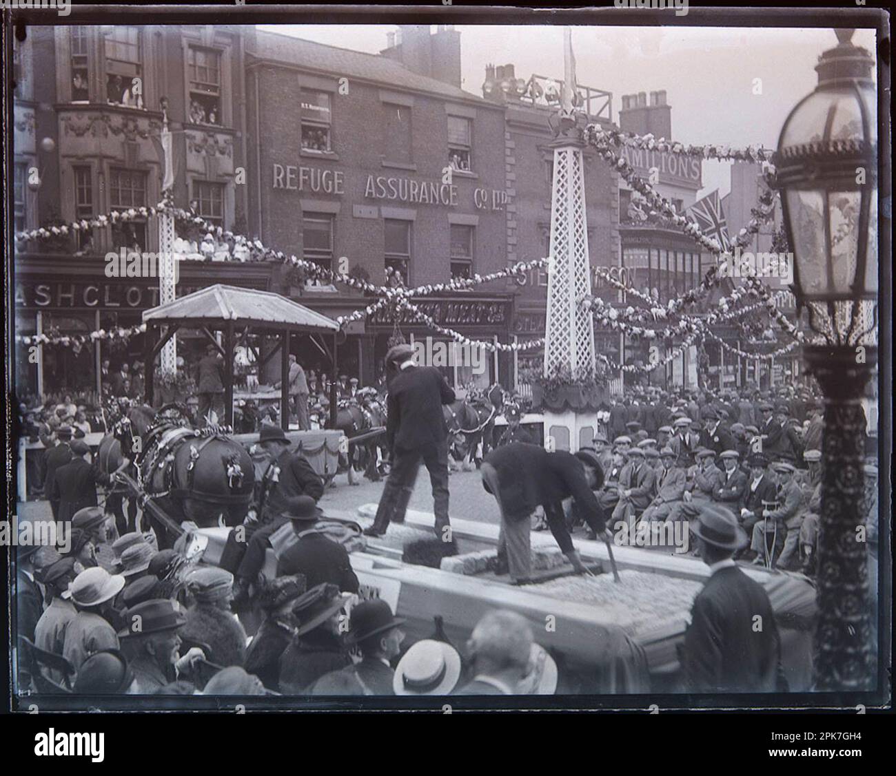 Preston Guild parade, 1922 Stock Photo - Alamy