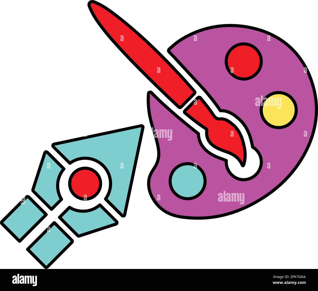 Designer Graphic Tool Icon Perfect Use For Designing And Developing