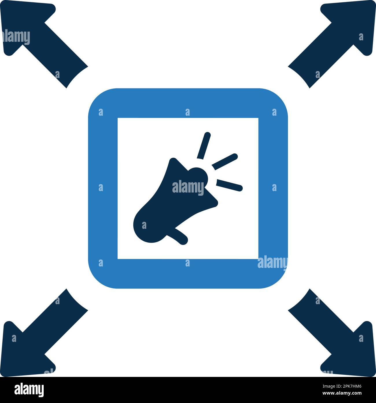 Diffuse, disseminate, expandable icon. Beautiful design and fully ...