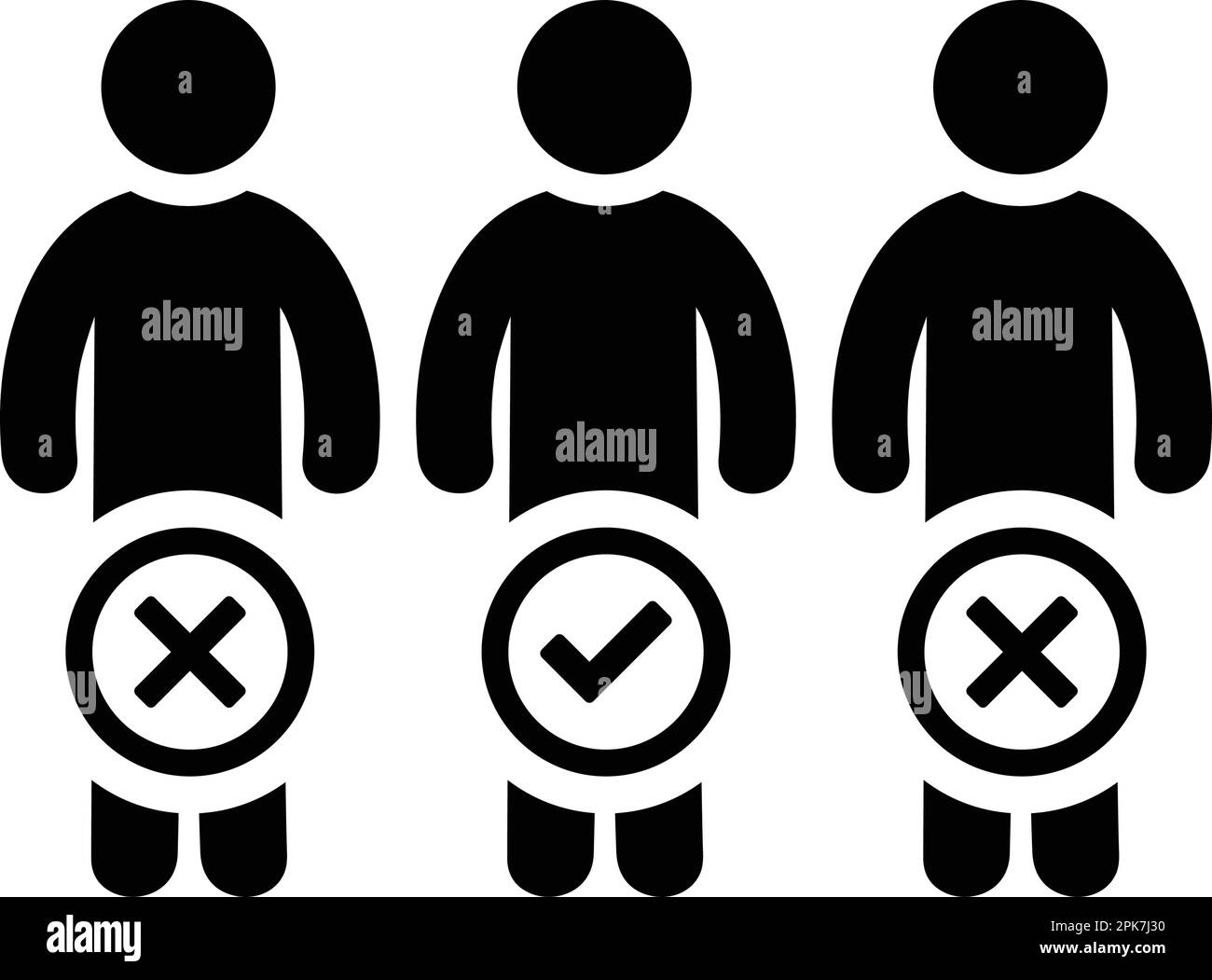 Differentiation, discrimination icon. Beautiful design and fully ...