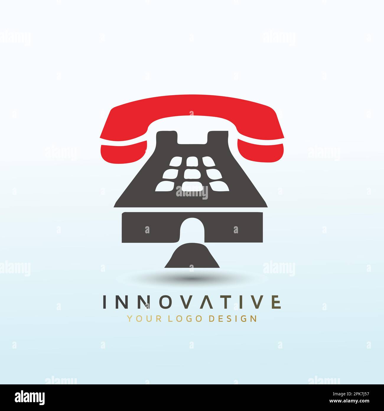 Call center seeking modern logo Stock Vector Image & Art - Alamy