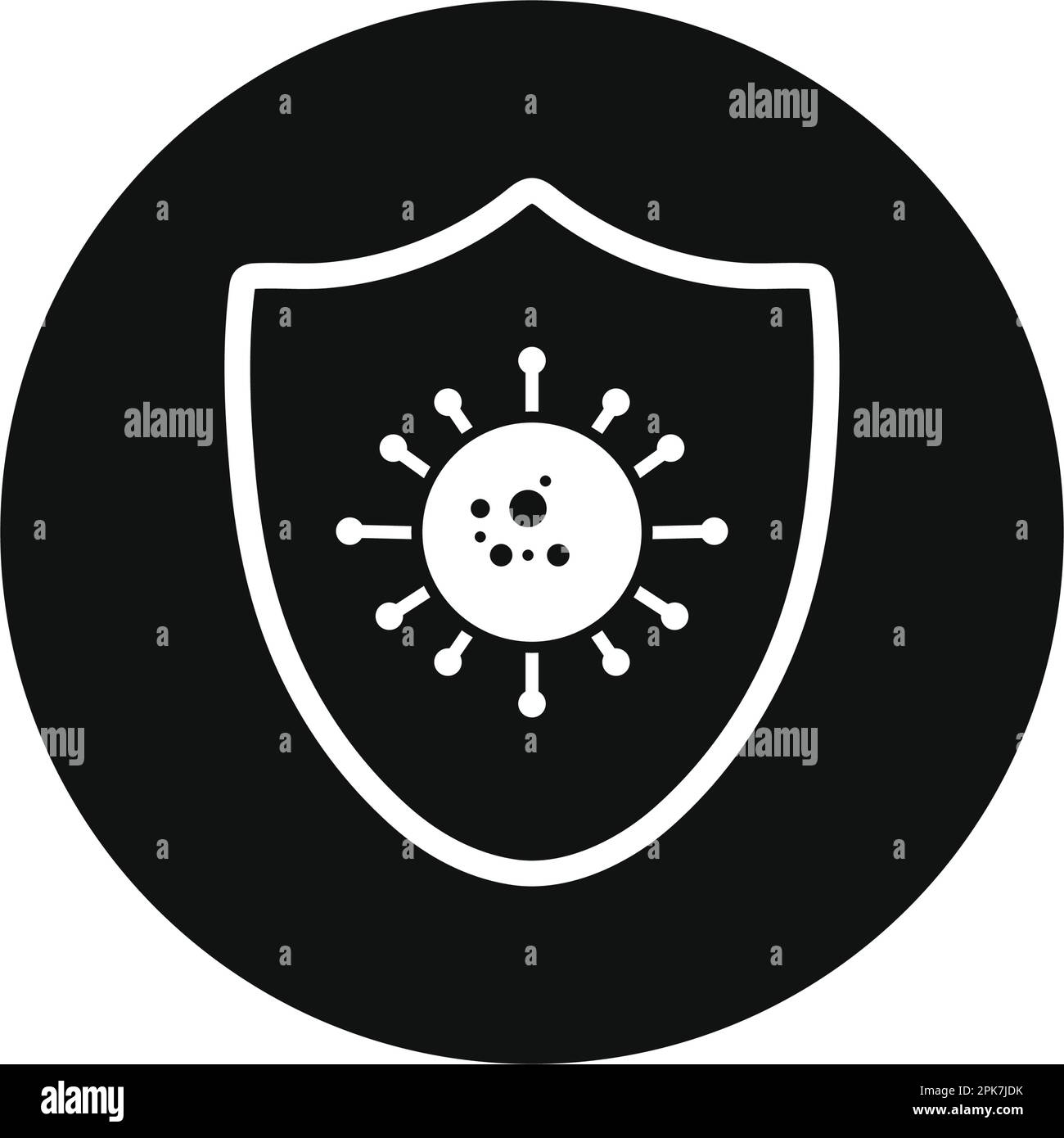 Anti-Germ Icon. Editable Vector Symbol Illustration Stock Vector Image ...