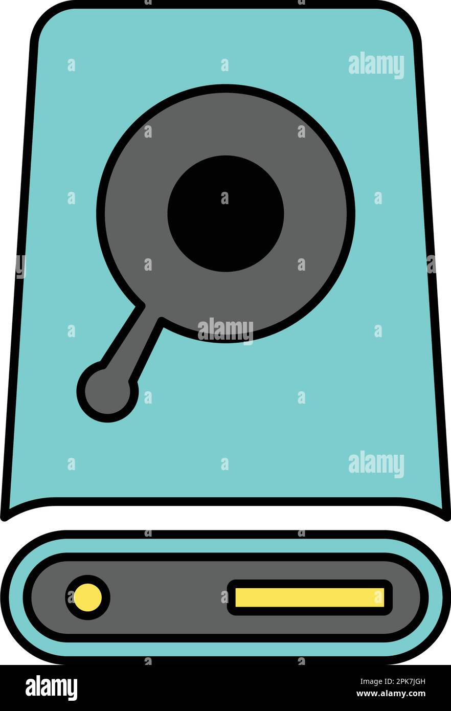 Disc, drive icon using in commercial purposes, print media, web or any ...