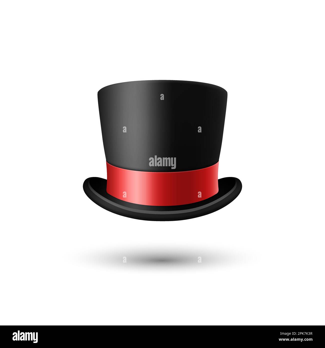Top hat red ribbon hi-res stock photography and images - Alamy