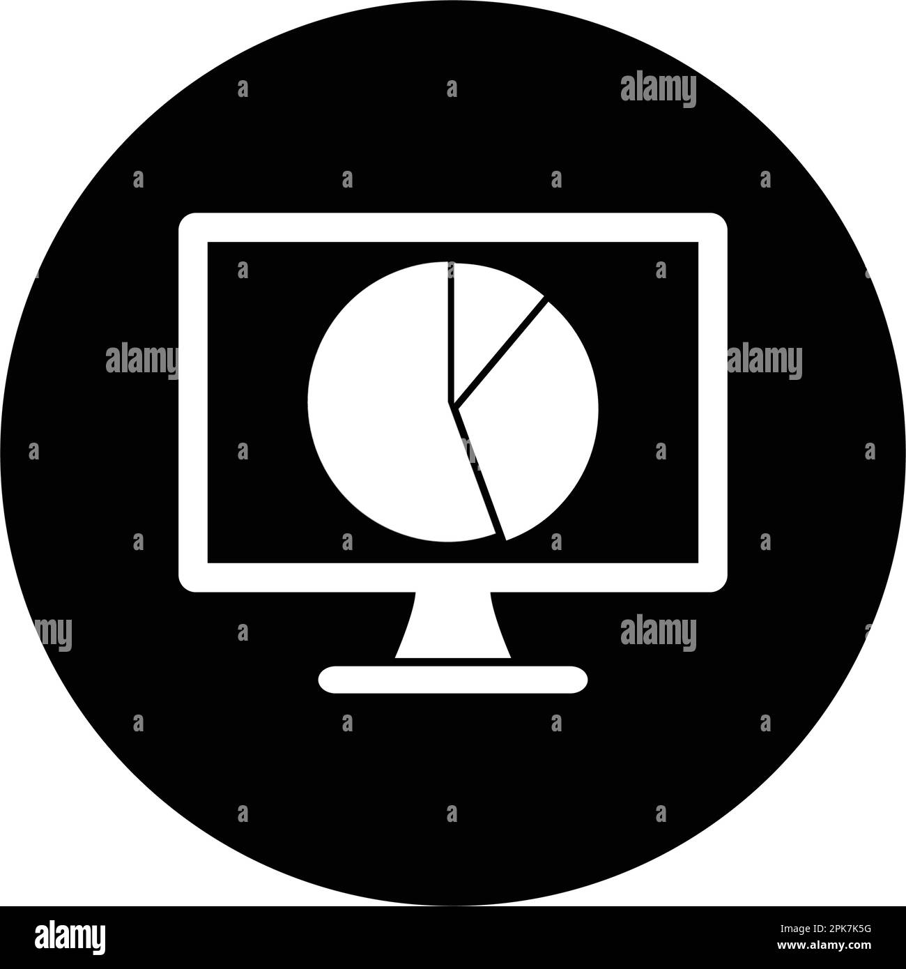 Online Business Data Icon. Editable Vector Symbol Illustration Stock ...
