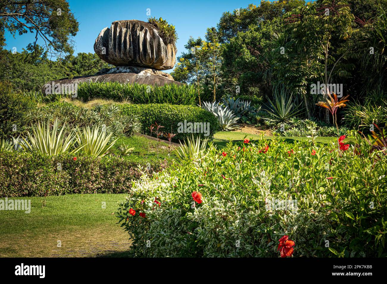 Famous tourist spot in the state of Espirito Santo in Brazil called ...