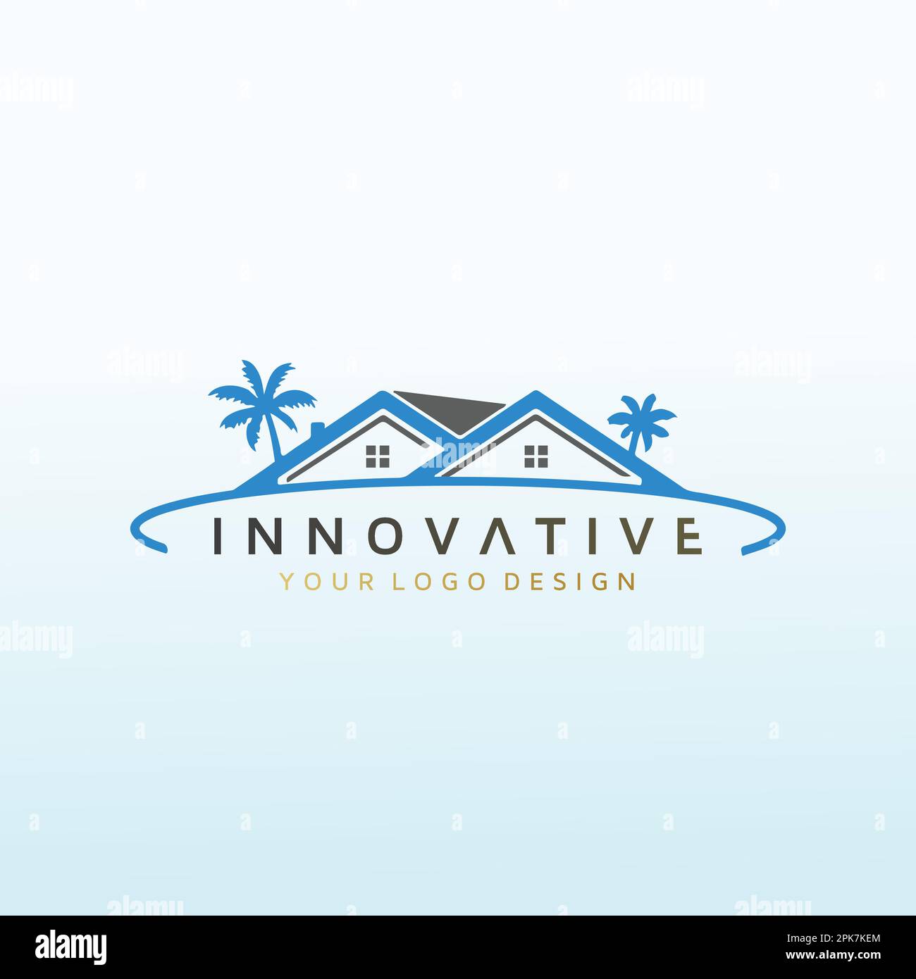 Bold design for housing rentals and sales logo Stock Vector Image & Art ...