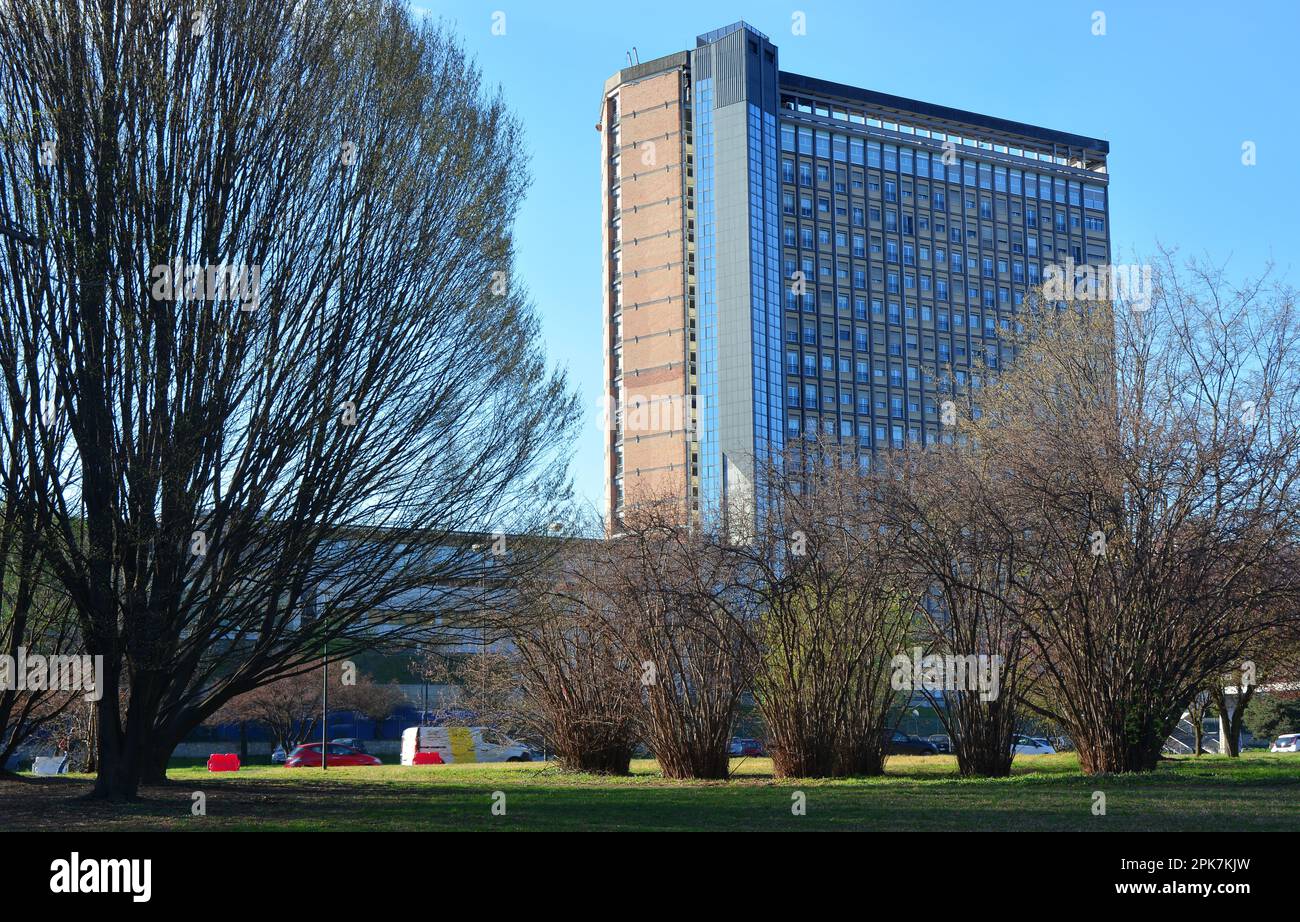 Turin, Piedmont/Italy- 03/19/2019- CTO hospital in Turin, is a Regional ...