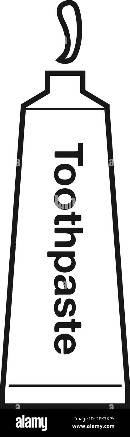 Toothpaste Outline