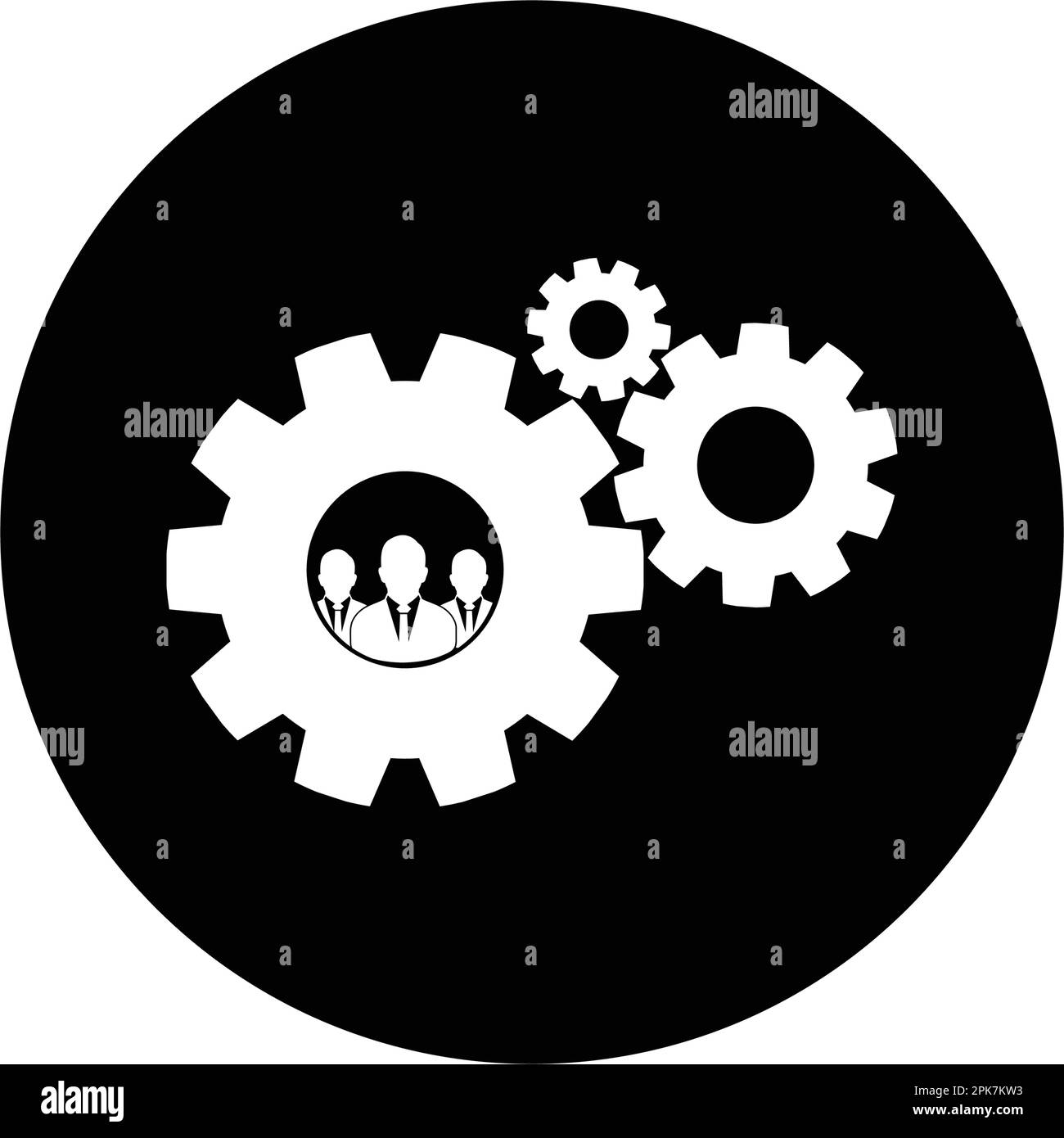 Business Solution Icon. Rounded Button Style vector EPS Stock Vector ...