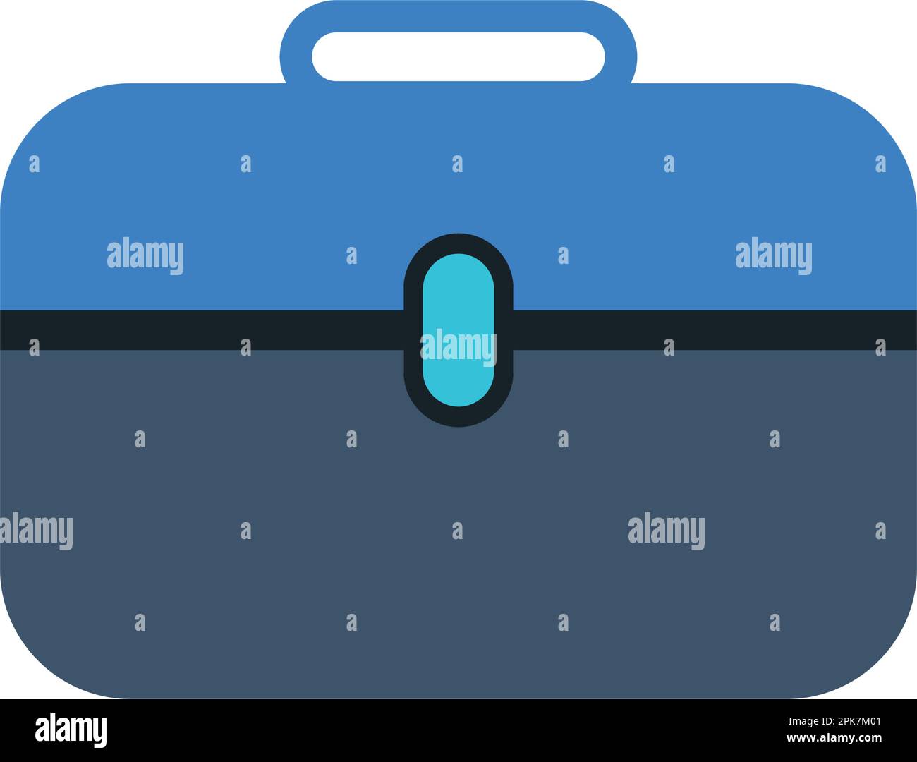 Brief Case Icon. Flat style vector EPS Stock Vector Image & Art - Alamy