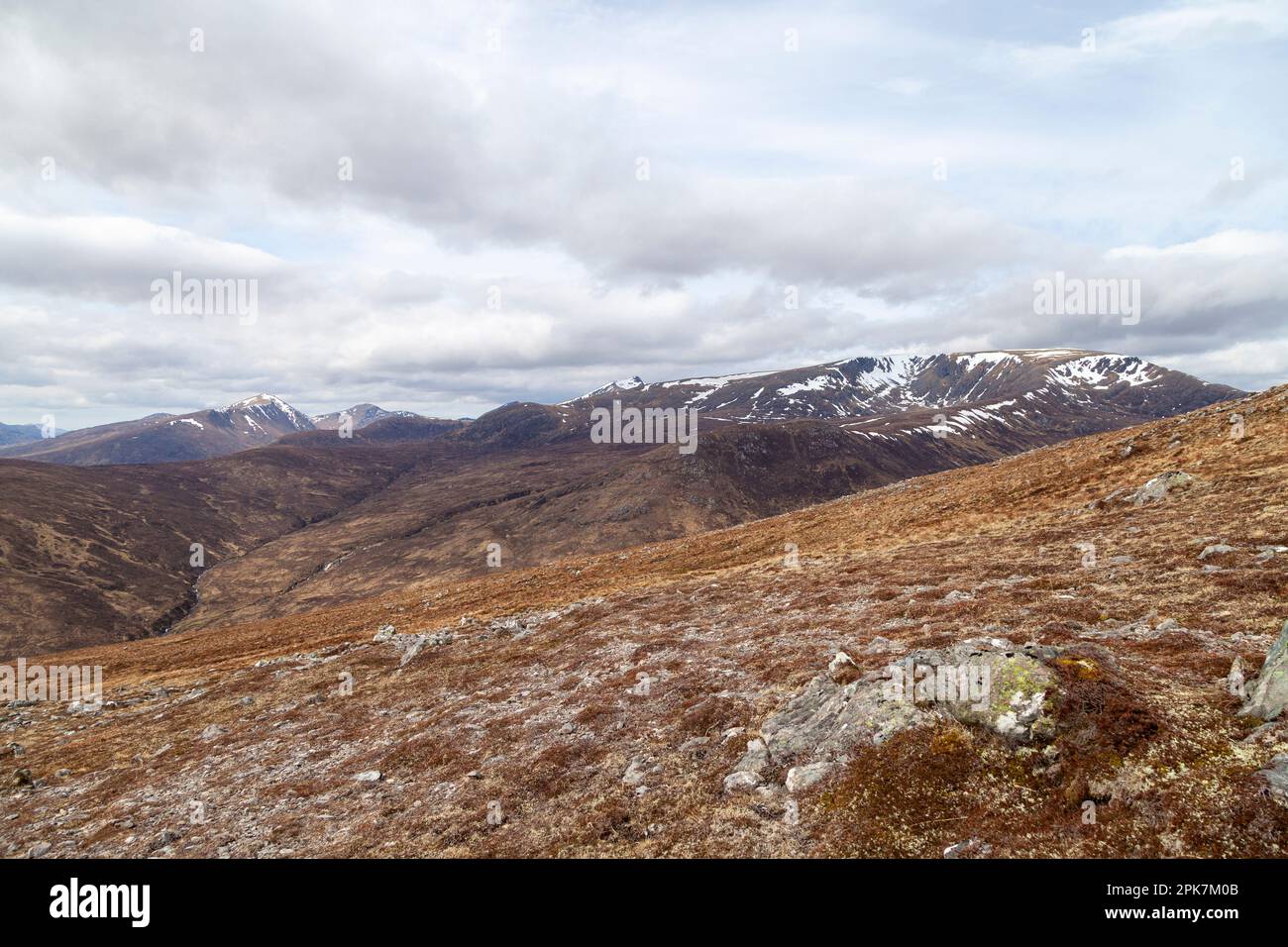 The Munro Maoile Lunndaidh seen from An Sidhean, Highland, Scotland ...