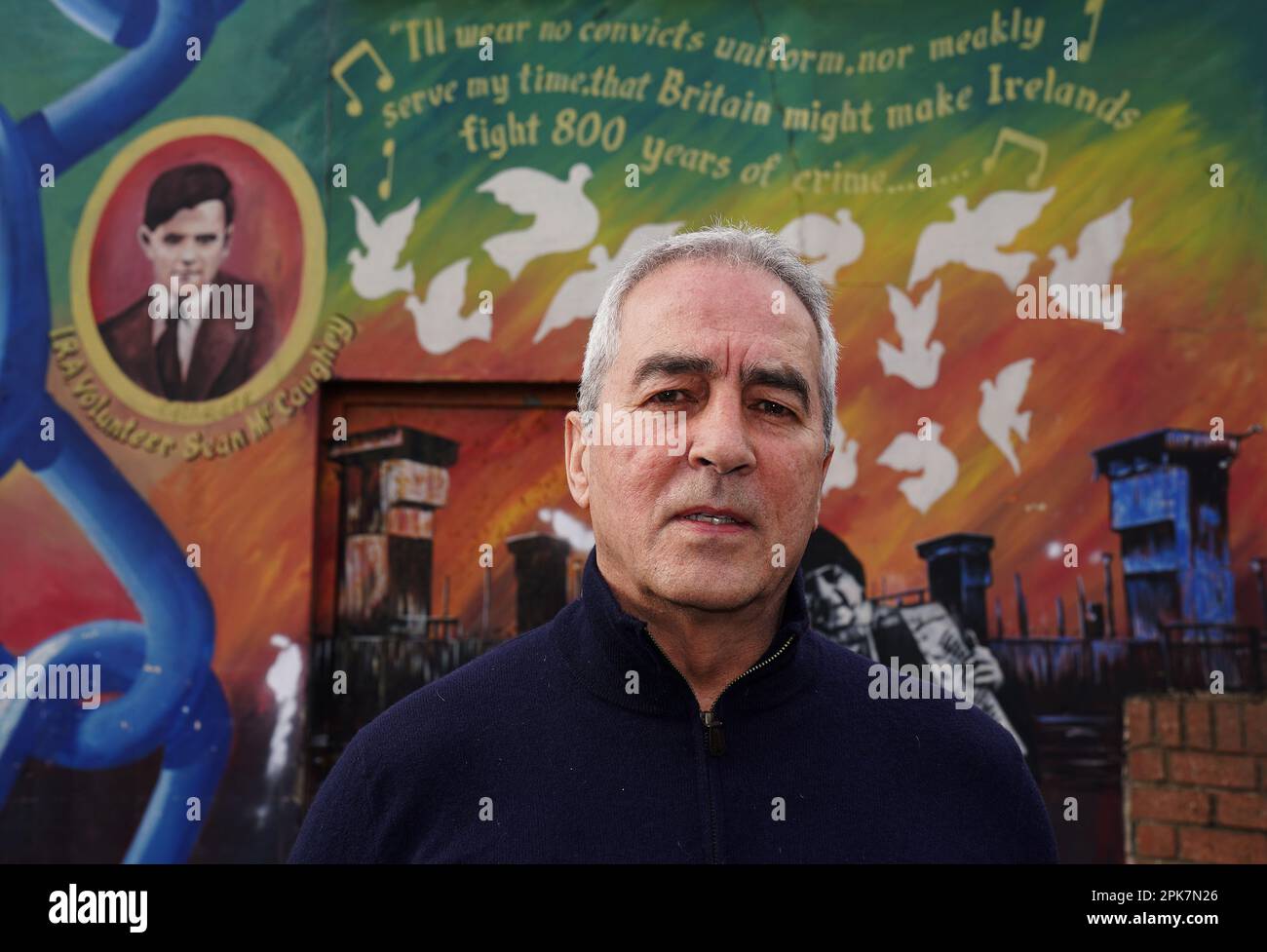 Sinn Fein MLA and former hunger striker Pat Sheehan who was released ...