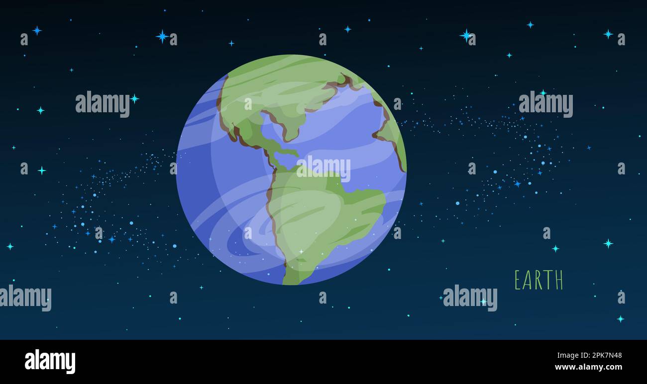 Earth planet. Collection Planets of solar system Stock Vector Image ...